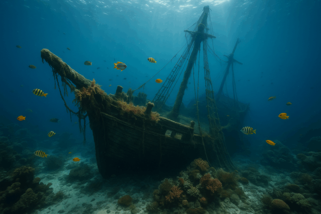 Legendary Shipwrecks of Bermuda Triangle - plyzento